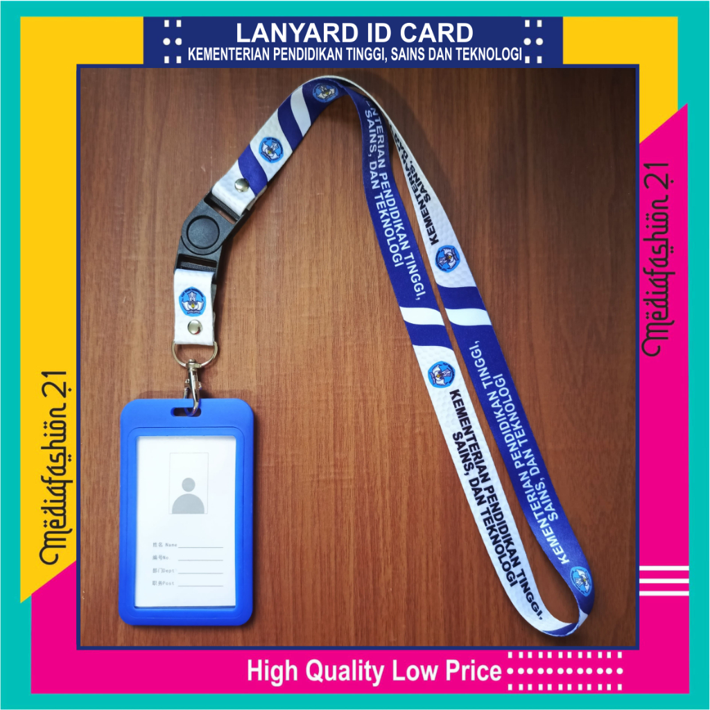GANTUNGAN Lanyard/hanger for the Ministry of Higher Education, Science ...