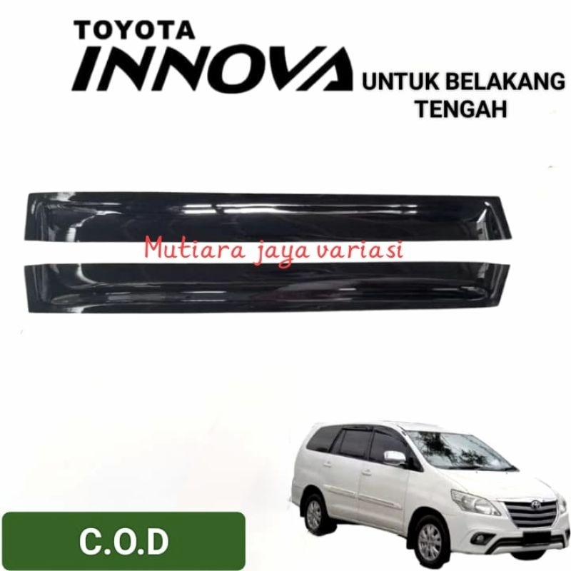Toyota INNOVA CAR WATER GUTTERS FOR MIDDLE REAR SLIM CONVEX MODEL 2004 ...