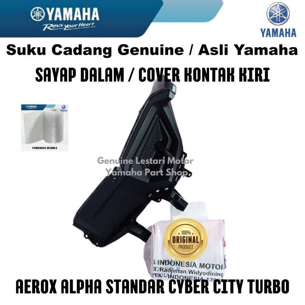 Left Legshield Lexil Inner Wing Contact Cover Aerox Alpha Standard Cyber City Turbo Original ...