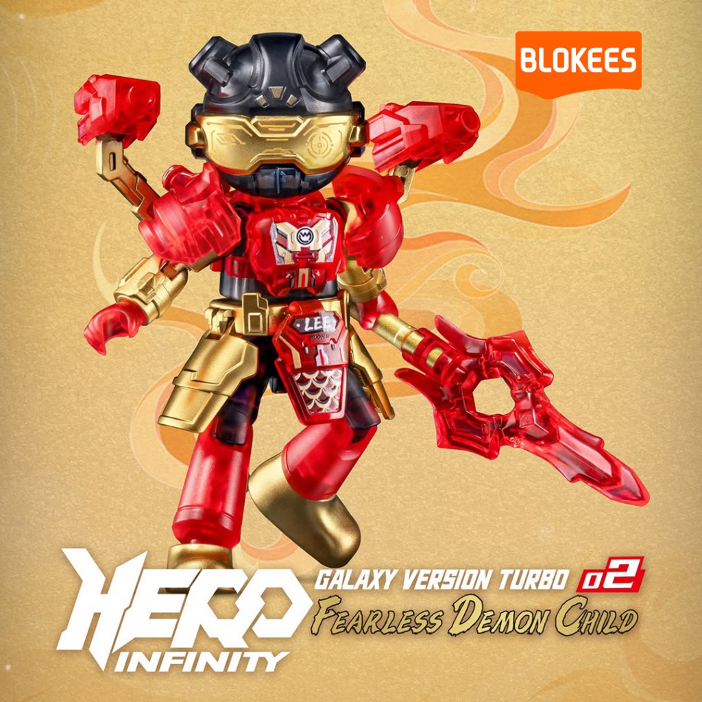Blokees HERO INFINITY GALAXY VERSION TURBO 02 - NE ZHA NEZHA ARMOR ...