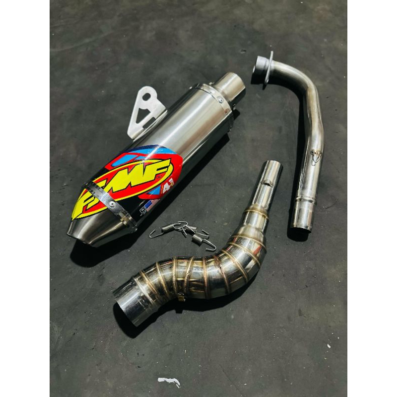 Fmfpipe canister contour open specs exhaust Pipe for Wave 125 Xrm 110/ ...