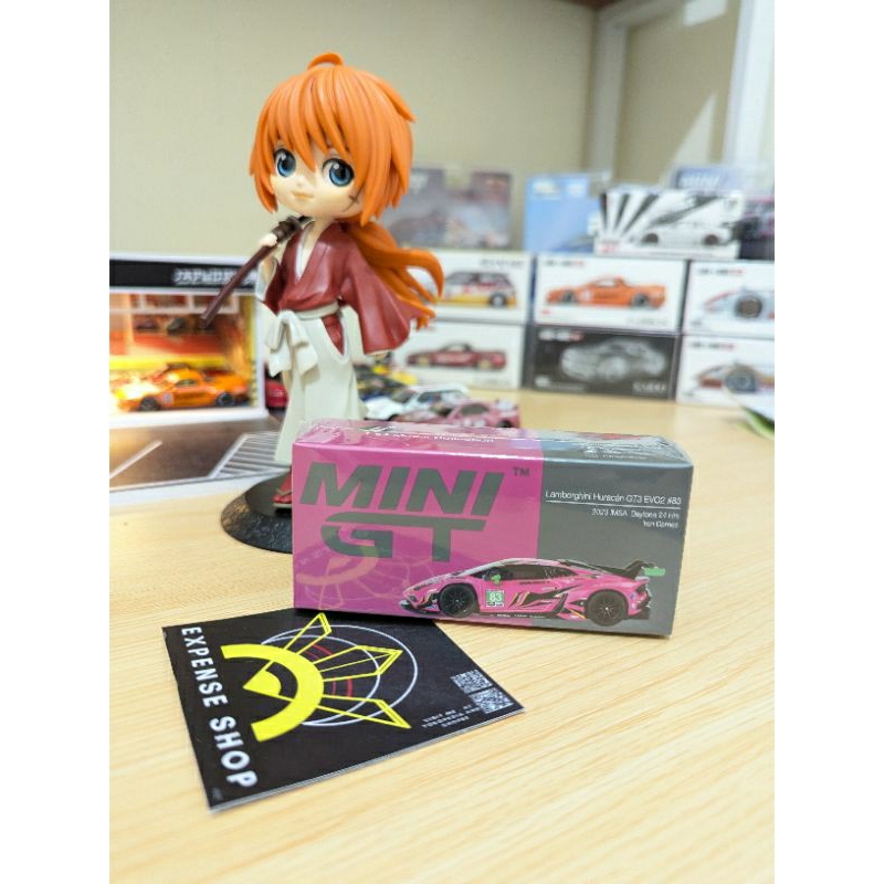 Mini GT 772 Lamborghini Huracan GT3 Evo2 2023 IMSA Daytona 24hrs Pink ...