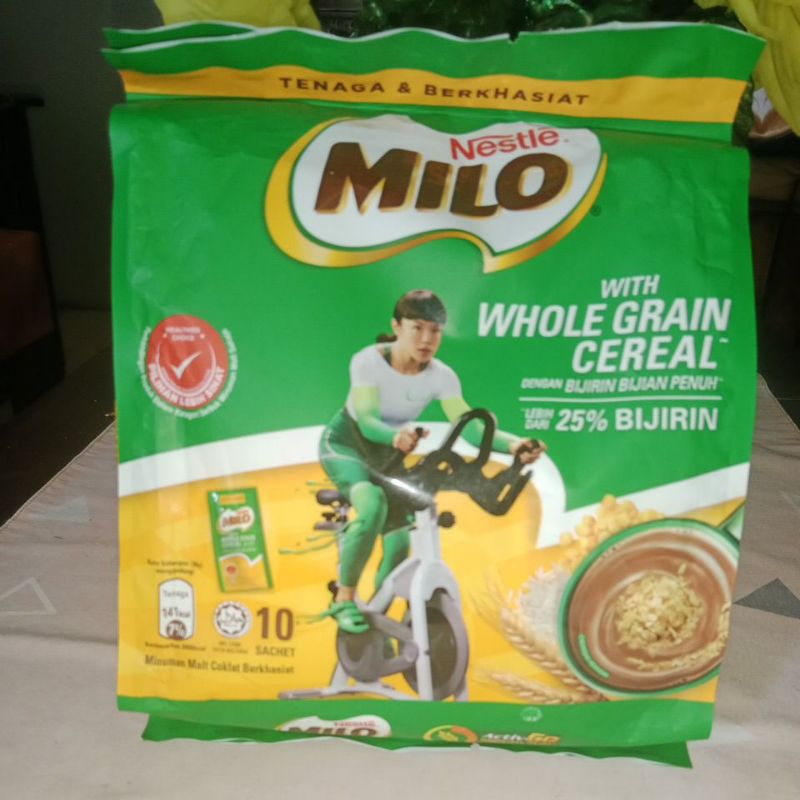 Milo with Whole Grain Cereal 10 sachets | Shopee Malaysia