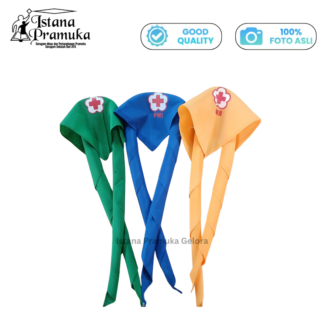 Slayer / PMI Scarf / PMR Logo - Gelora Scout Palace | Shopee Malaysia