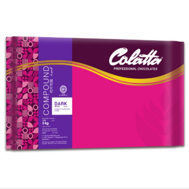 Collata Dark Compound Chocolate Bar 5kg (Pack) [Original] | Shopee Malaysia