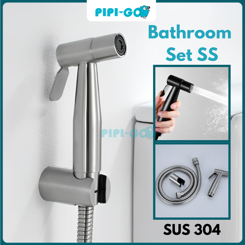 Ppg - Jet Shower Jet Spray Set Stainless Steel SUS304 For Toilet Toilet ...