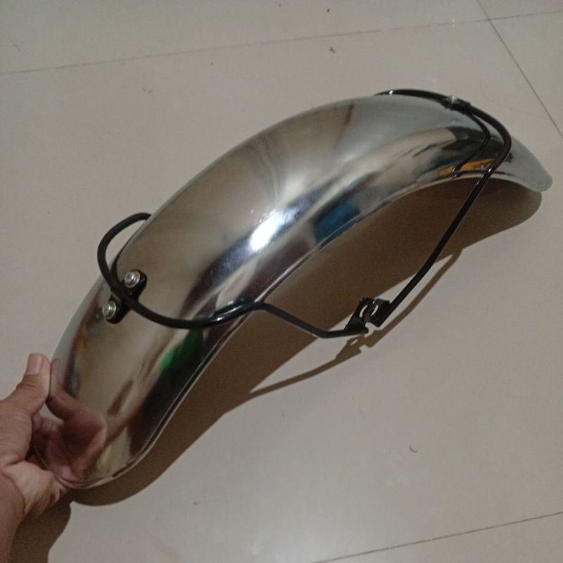 Chooper chrome Front Fender, Modified Front Fender Fender, British ...