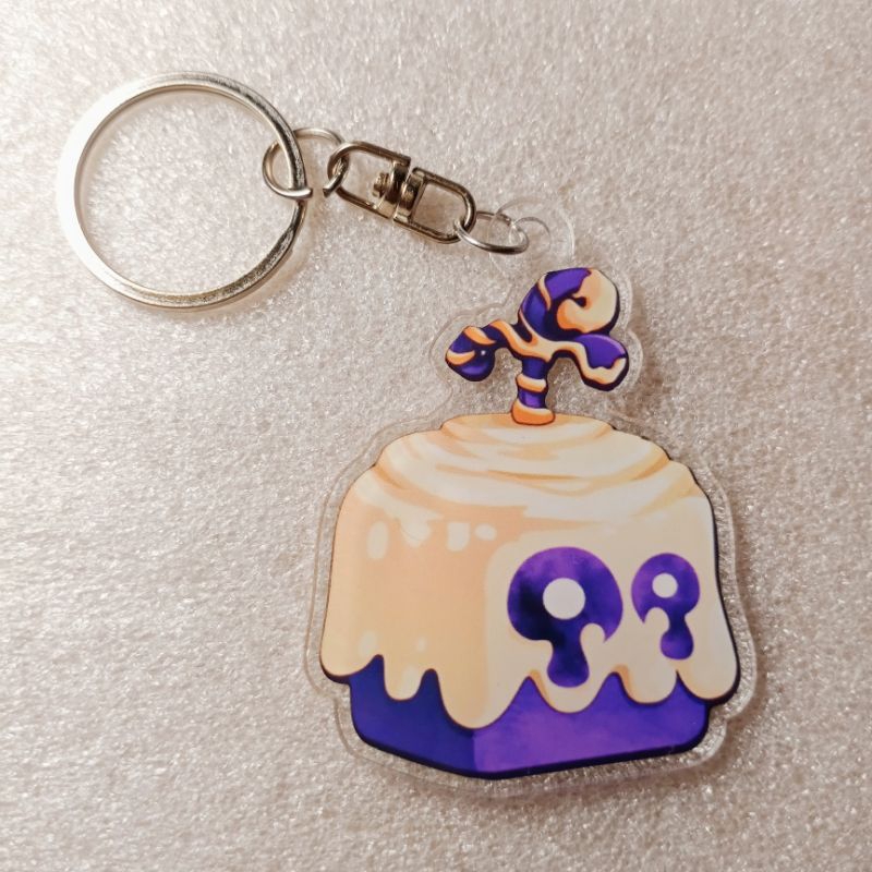 GANTUNGAN Dough Fruit Blox Fruits acrylic ganci / DOUGH Fruit Blox ...