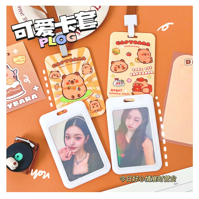 [AMAZING] Cute Capybara Lanyard / Capybara ID Card / Capybara Name Tag ...