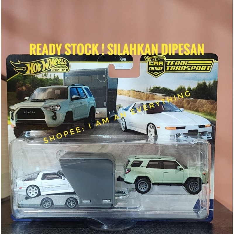 Hot wheels Team Transport 18 Toyota 4Runner 89 Toyota Supra Original ...