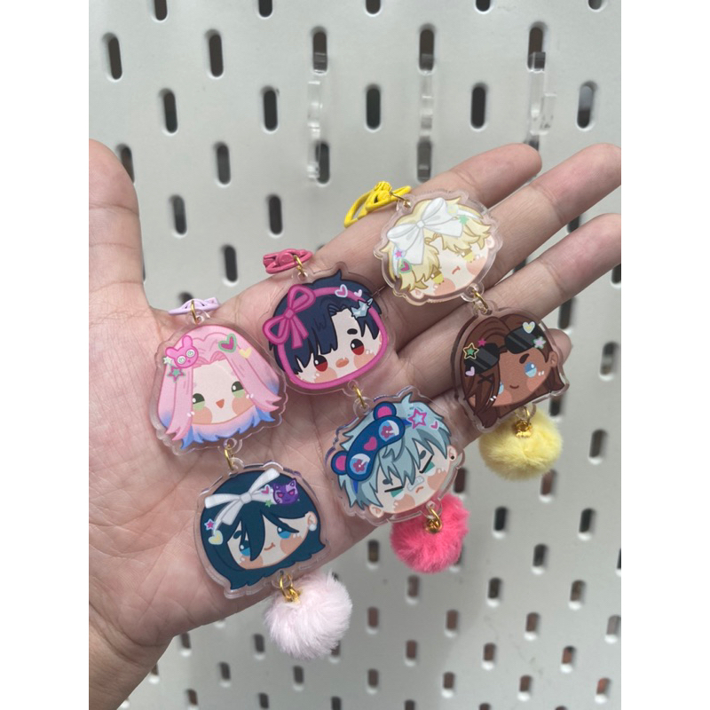 ANIMEGUZZU ALIEN STAGE KEYCHAIN - LUKA HYUNA IVAN TILL MIZI SUA - ALIEN ...