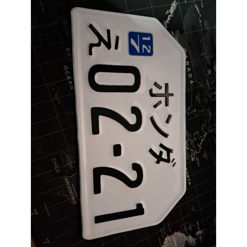 Custom Japanese number plates with various decorations | Shopee Malaysia