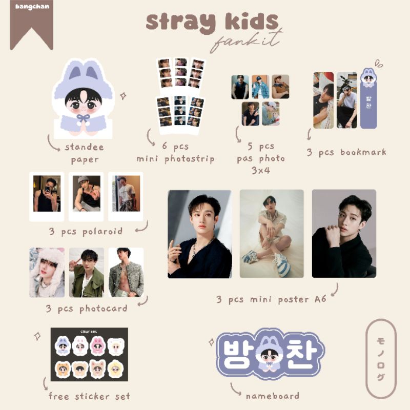 Fankit straykids contains 25 pcs | Shopee Malaysia