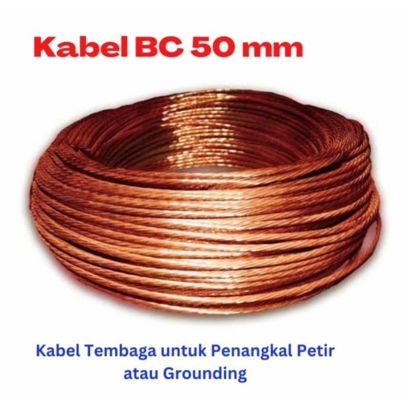 Genuine Pure Copper BC 50mm Cable Retail Price Permeter / Grounding ...