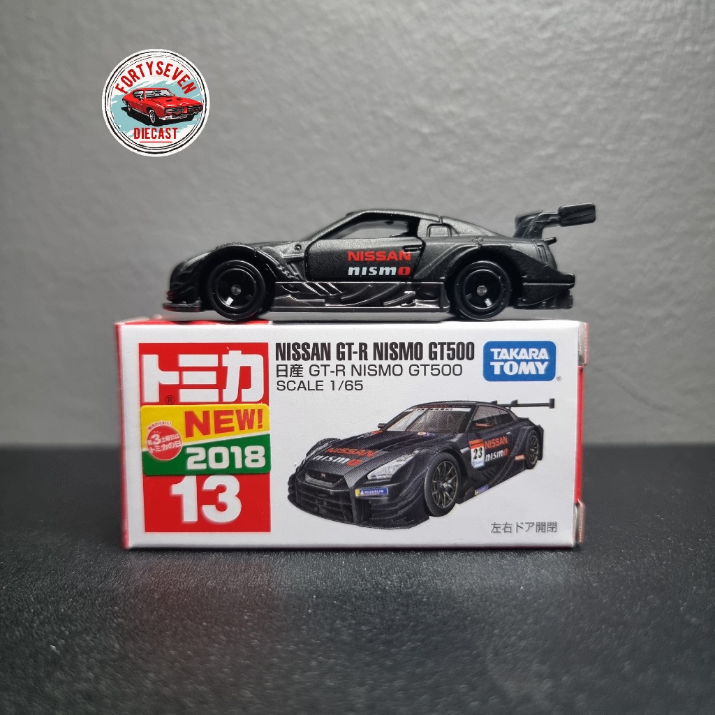 Tomica Nissan GT-R Nismo GT500 (2018 Sticker) No. 13 Unsealed loose ...