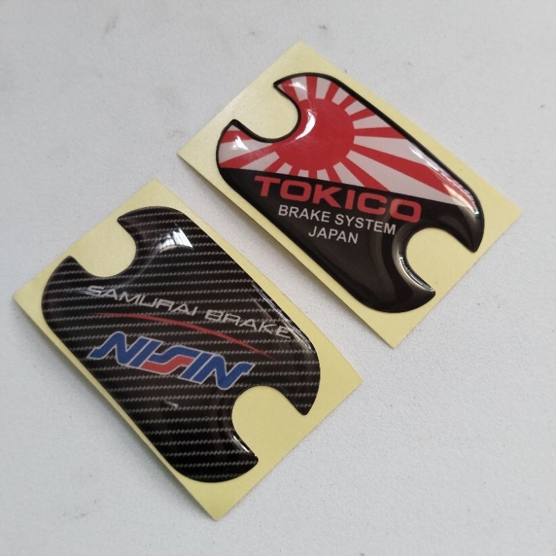 Yamaha NMAX MIO GEAR MIO J BRAKE OIL CAP STICKER 3D QUALITY FLEXIBLE ...