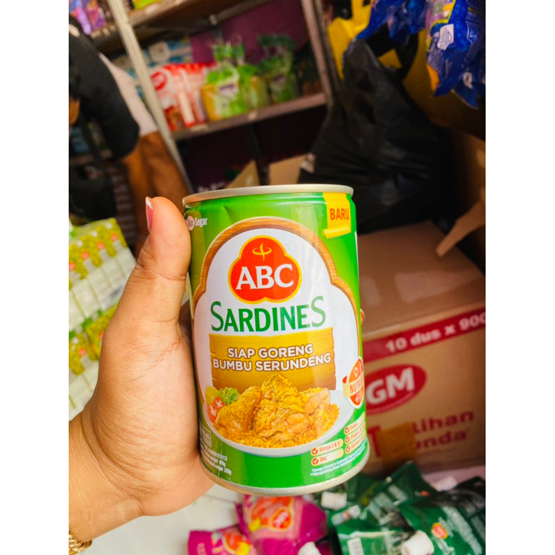 ABC Sardines Ready to Fry Serundeng Seasoning 400g exp 2026 | Shopee ...