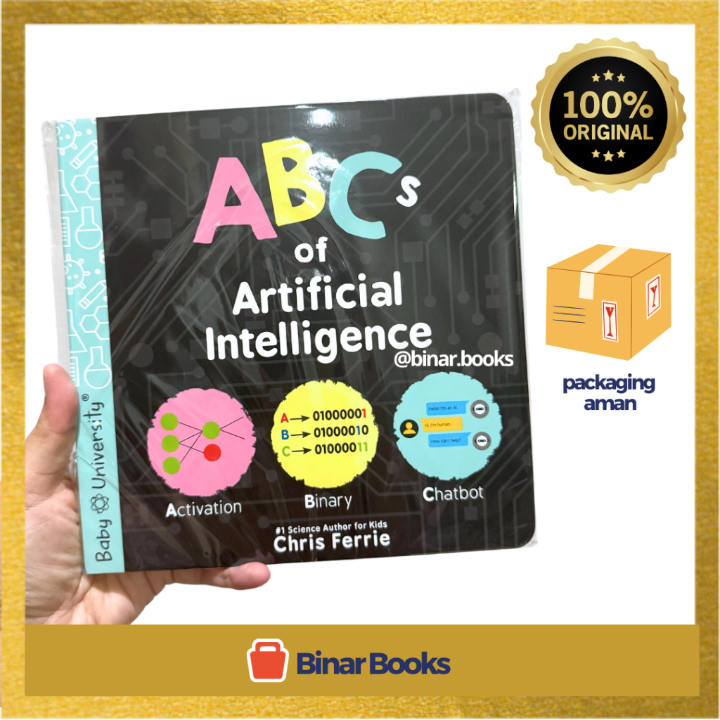 ABC's of Artificial Intelligence Book by Chris Ferrie (Baby University ...