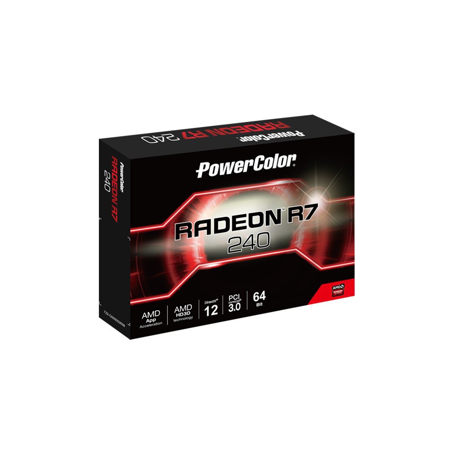 Powercolor VGA AMD RADEON R7 240 2GB 64BIT GDDR5 | Shopee Malaysia