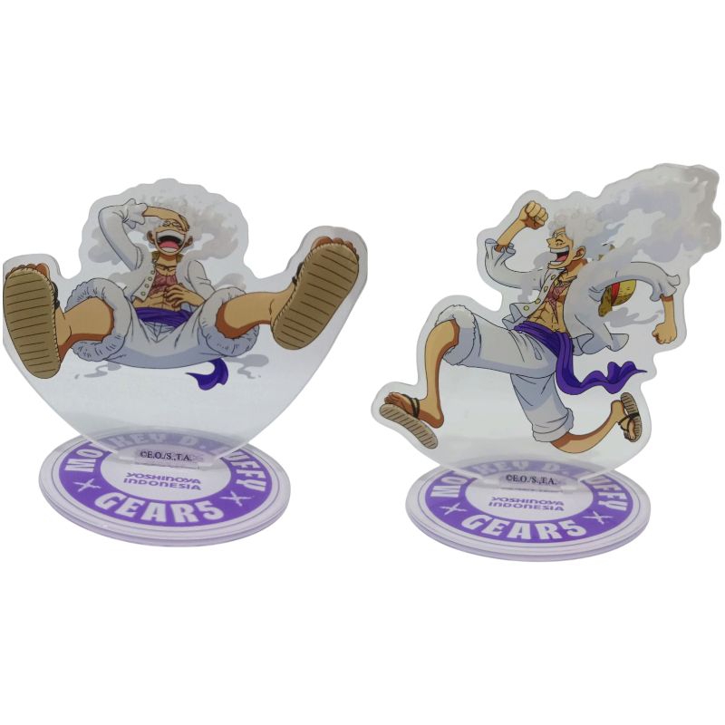 One Piece x Yoshinoya Acrylic Standee Gear5 Monkey D. Luffy Limited ...