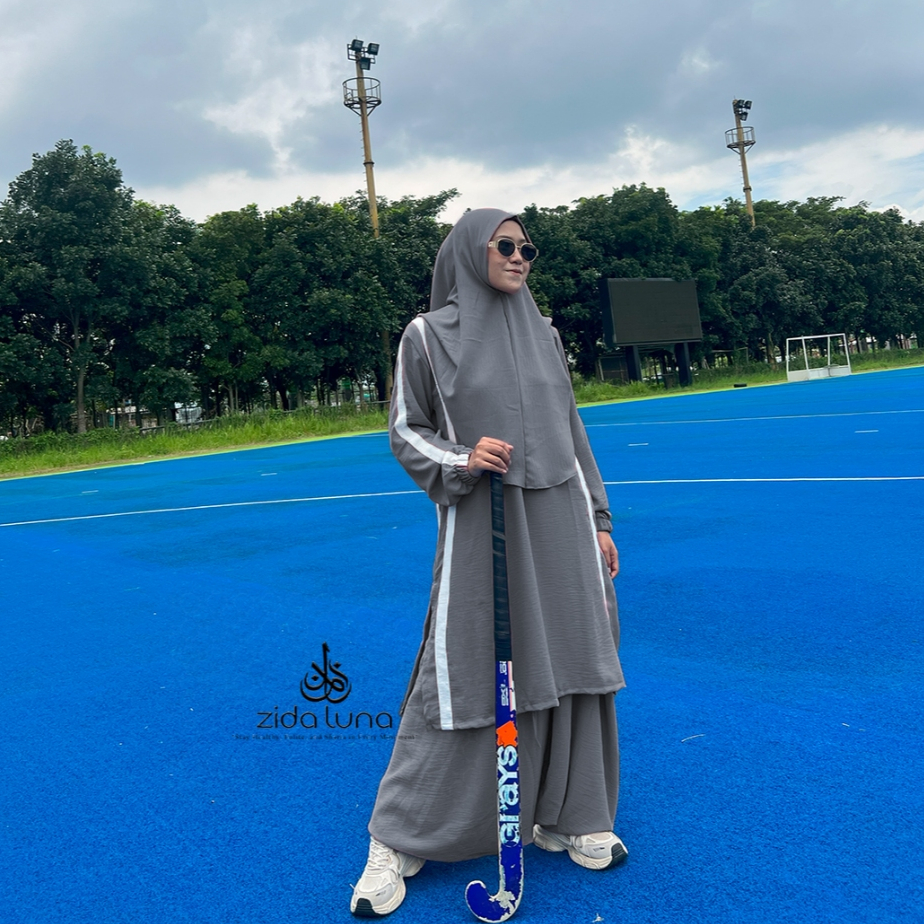 ZIDALUNA | HALIZA SPORTY ACTIVE SET MUSLIMAH SIRWAL / SYAR'I MUSLIMAH ...