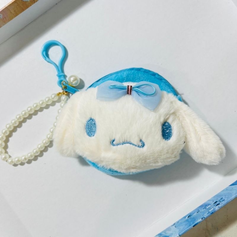 Big Fluffy Doll Sanrio Round Coin Purse | Shopee Malaysia