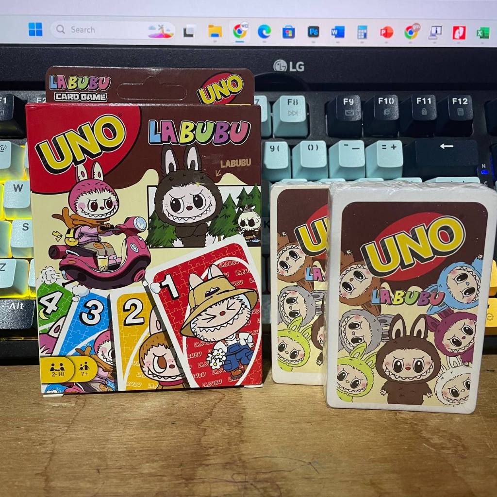 PUMPKIN UNO CARD | UNO BUSINESS | LABUBU LABUBU LABUBU | Shopee Malaysia