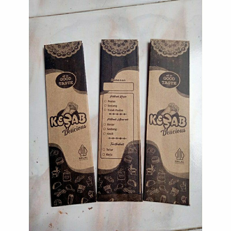 Kebab paper contains 100 sheets | Shopee Malaysia