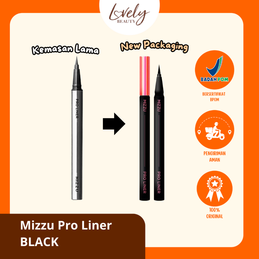 LOVELY LOVELY LOVELY | Mizzu Pro Liner BLACK | Marker | Waterproof eye ...