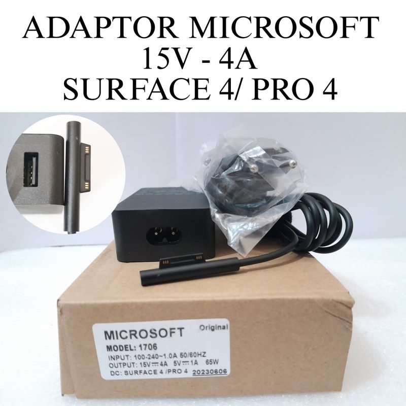 Microsoft Surface ADAPTER 15V-4A,12V-2.58A,12V-3.6A Original Microsoft ...