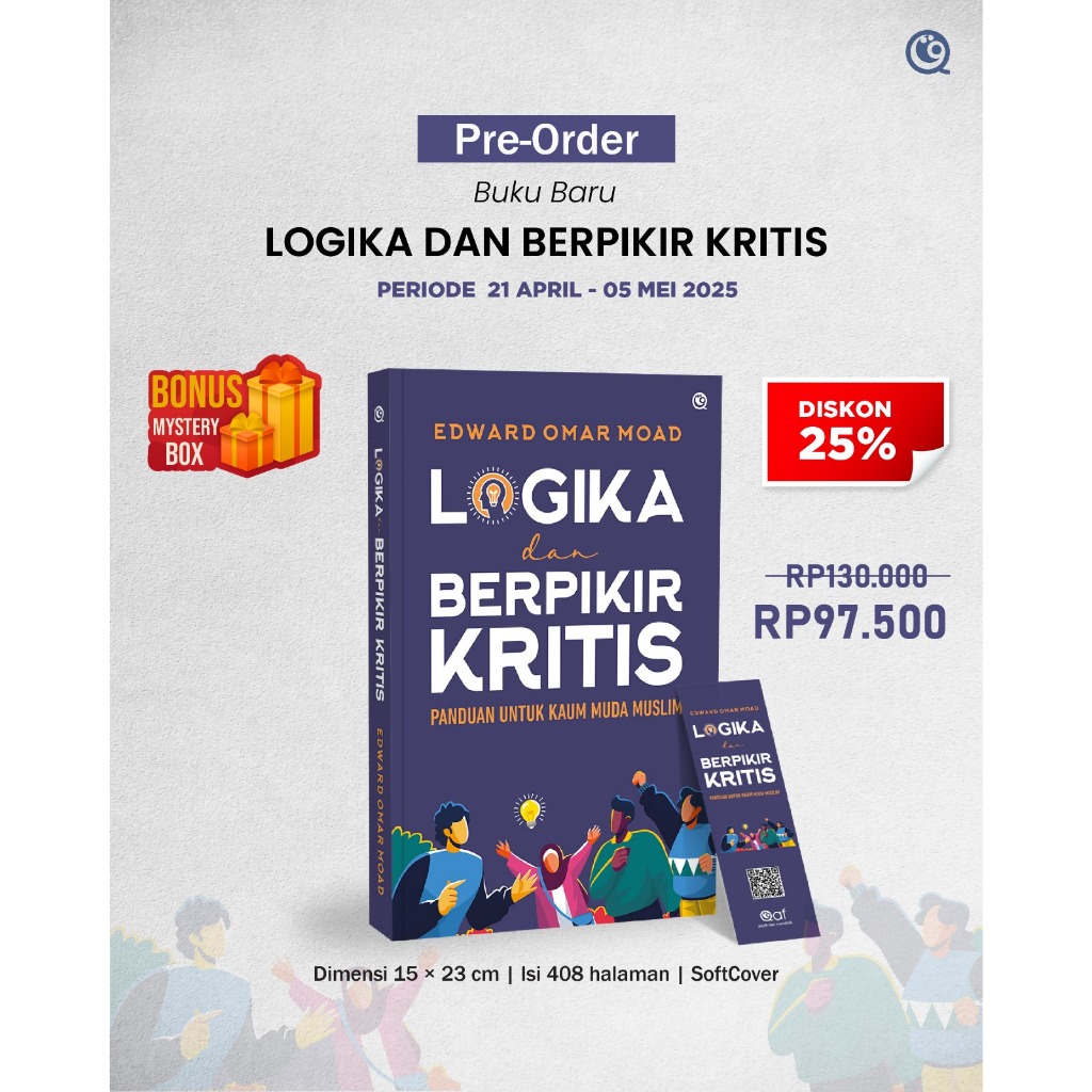 Original Book Logic and Critical Thinking - Edward Omar Moad (Qaf) | Shopee Malaysia