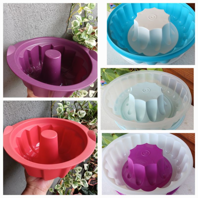 Tupperware cake pan / tupperware agar pan / tupperware jelly / silicon ...