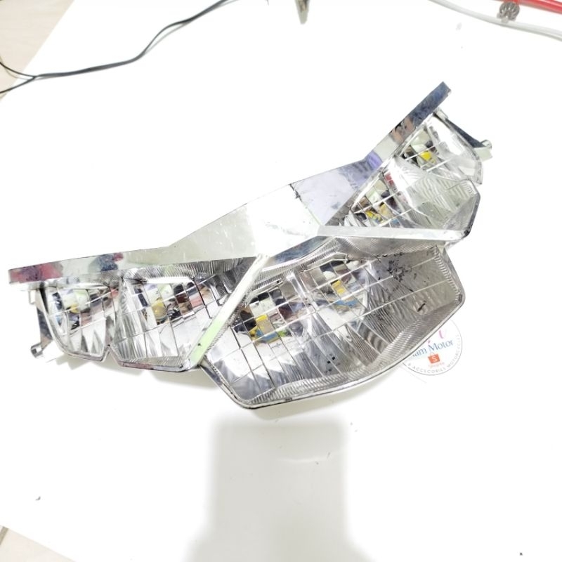 Original honda pcx 160 chrome inner reflector | Shopee Malaysia