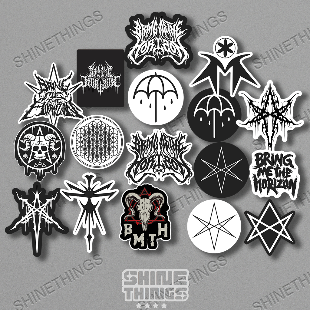 Bring Me The Horizon Sticker BMTH Sticker Waterproof Matte Vinyl ...