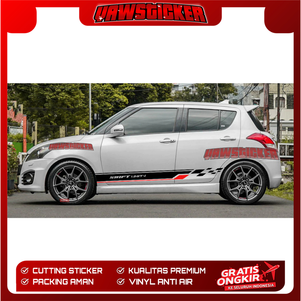 SUZUKI SWIFT RACING STYLE CAR STICKER | Shopee Malaysia