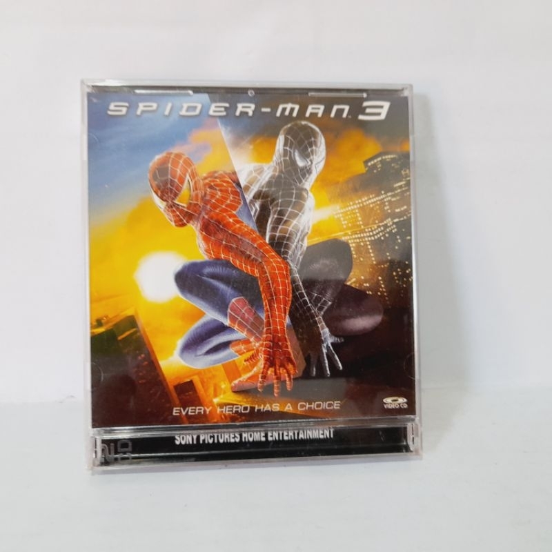 VCD Spiderman 3 / Spider Man 3 - Every Hero Has A Choice | Shopee Malaysia