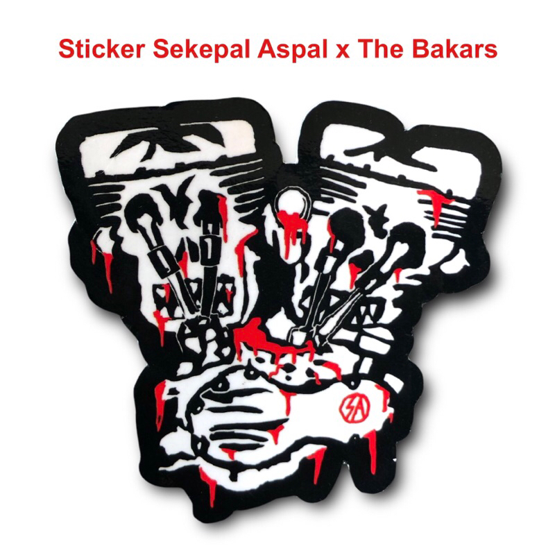 Asphalt Sticker x The Bakars Artwork New | Shopee Malaysia