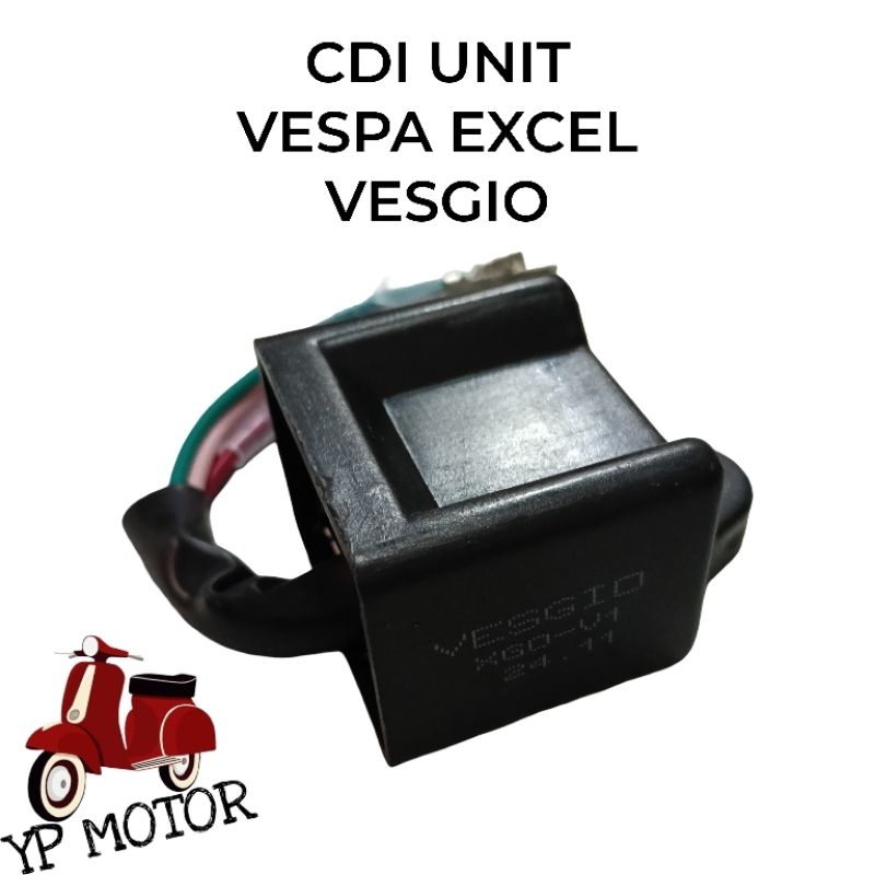 VESGIO CDI Unit Vespa Excel PXE Exclusive Spare Parts Accessories ...