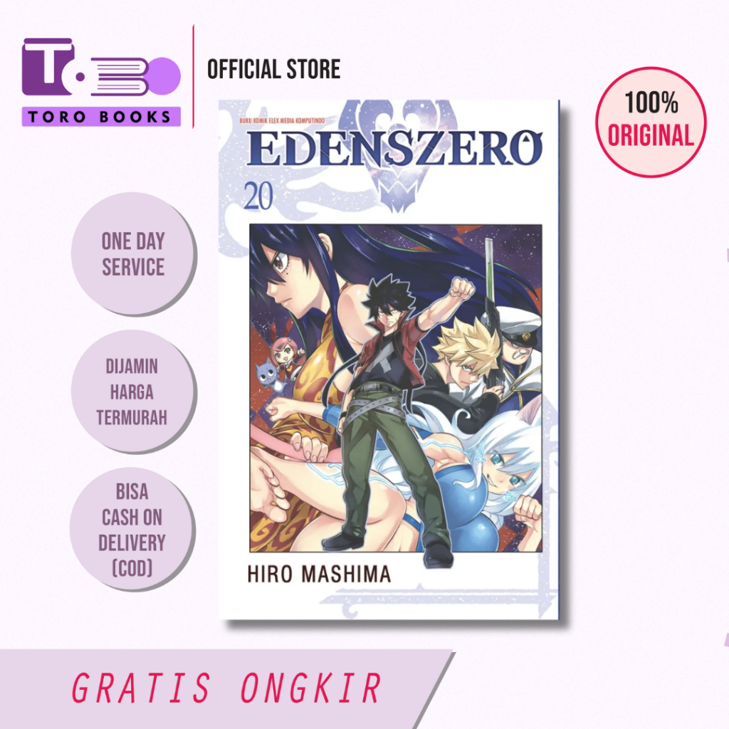 COMIC SERIES: Edens Zero - Hiro Mashima | Shopee Malaysia
