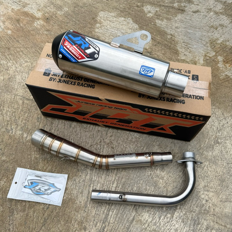 Original daytona type racing exhaust, bass sound, padet, cool inlet ...