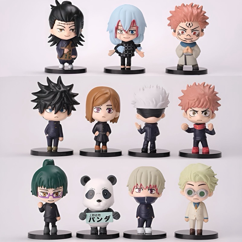 Jujutsu Kaisen Chibi 7cm Miniature Gojo Action Figure, Sukuna, Geto ...