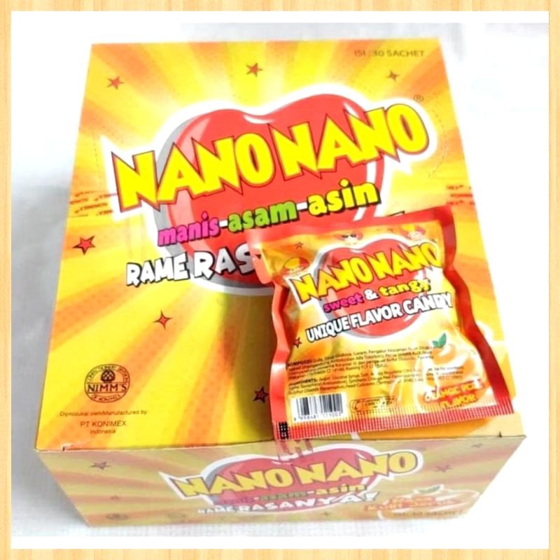 Nano Nano Candy 12 gr x 30 pcs | Shopee Malaysia