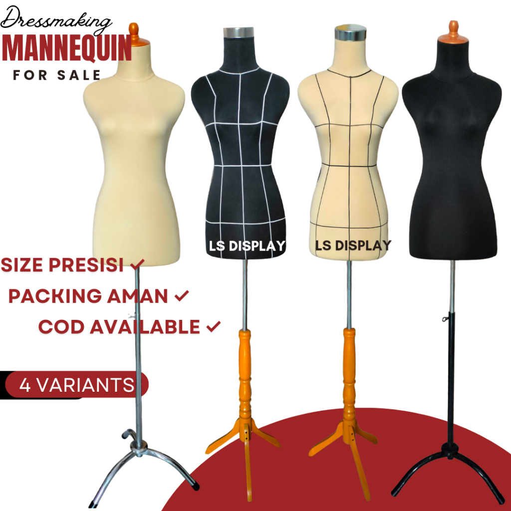 Female Mannequin Layered Foam Pole Set - Statue Dressmaking Girl Dm ...