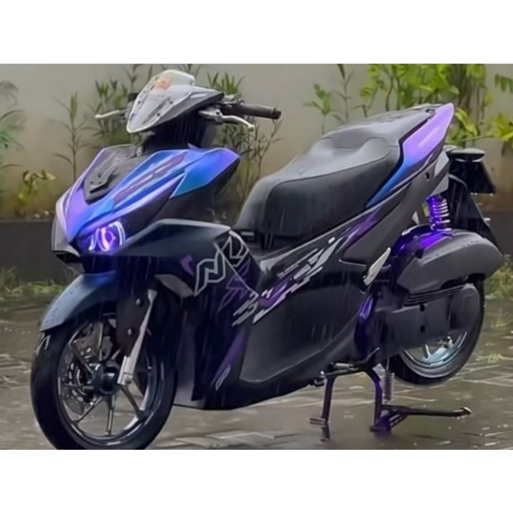 STRIPING AEROX ALL NEW CONNECTED 155 TRANSPARENT 2021-2024 NVX V2 CAN ...