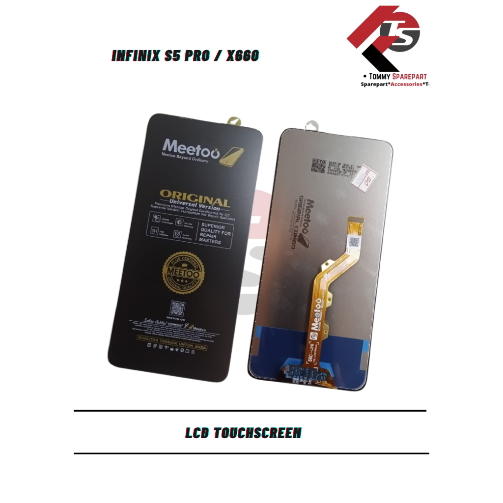 Lcd Touchscreen Infinix S5 Pro / X660 Original Meeto Quality | Shopee ...