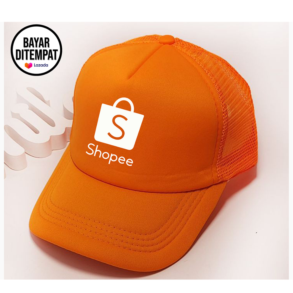 Shope_e Special Trucker Hat - SHOPEE FOOD HAT | Shopee Malaysia