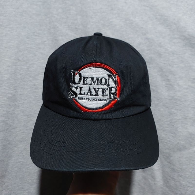 DEMON SLAYER cap - Kimetsu no Yaiba black original | Shopee Malaysia