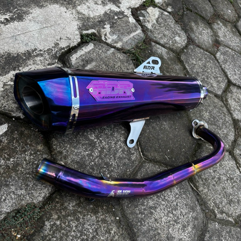 ADR XP-BLUE FULL BLUE EXHAUST FOR XMAX OLD XMAX NEW PCX160 VARIO160 ...