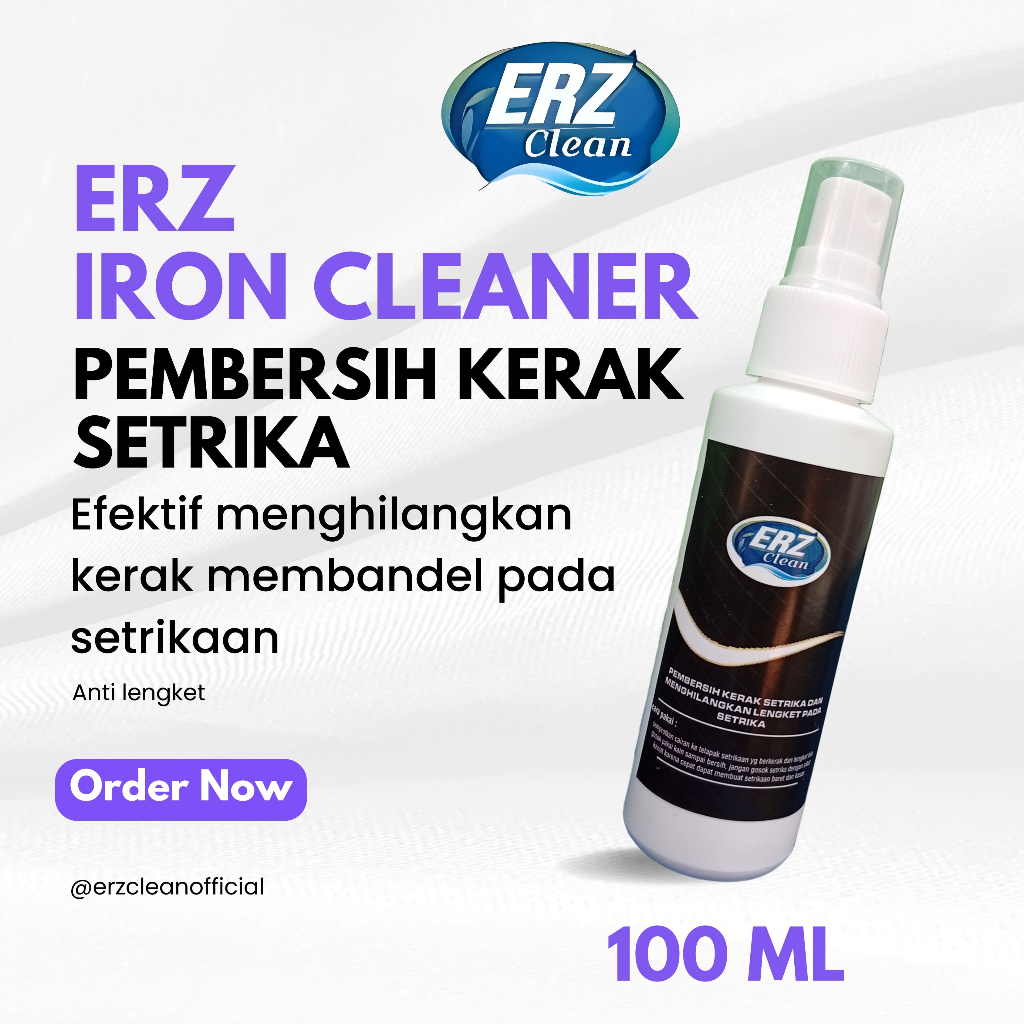 Ironing Scale Cleaner by ERZ Iron Cleaner 100ml 250ml Removes ...