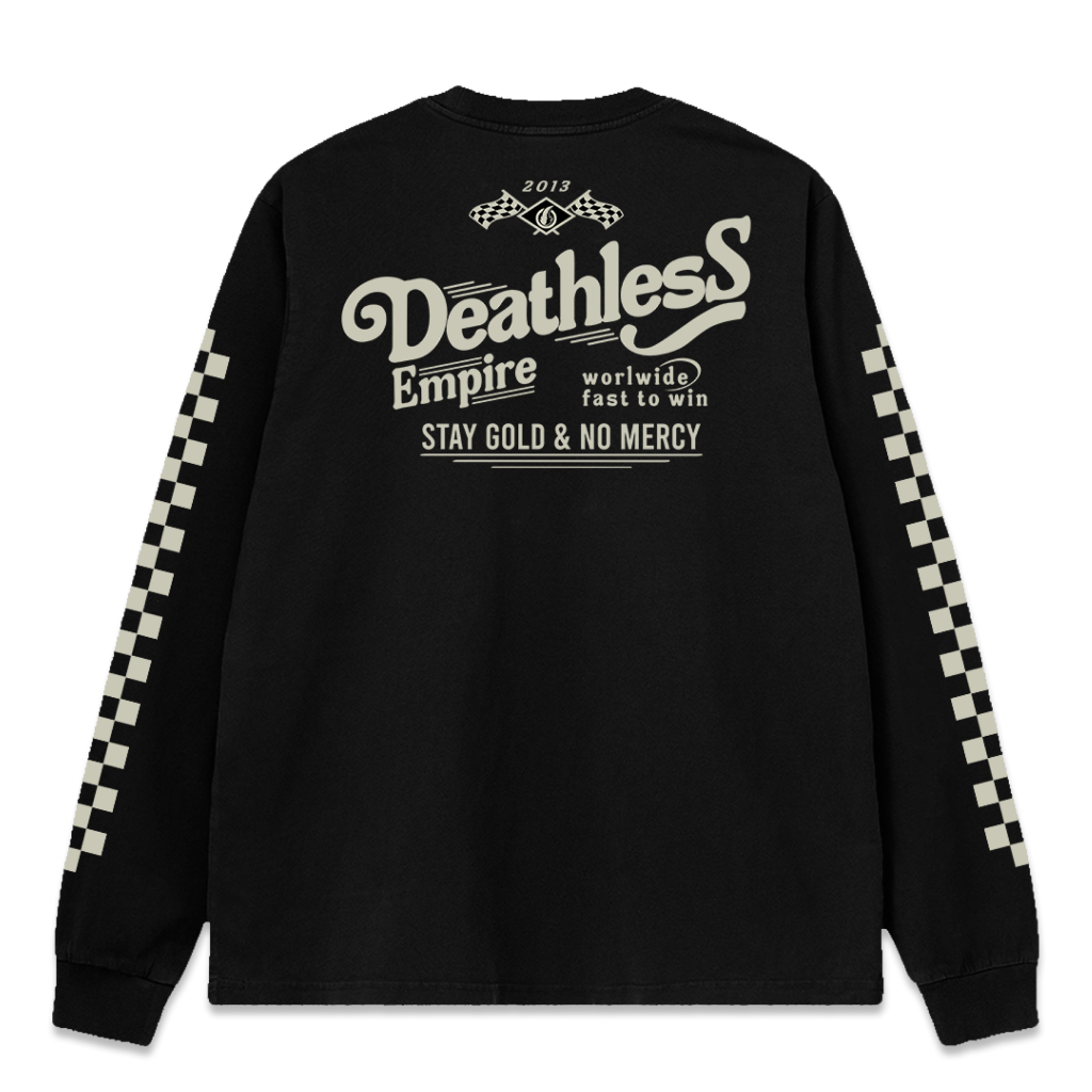 DEATHLESS LONG SLEEVED T-SHIRT | CLASSIC RACE | LS SERIES | Shopee Malaysia